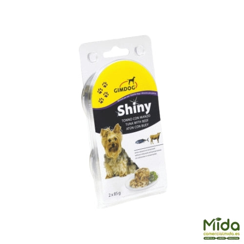 Snacks GimDog Shiny 2x85 gr en Lata para Perros