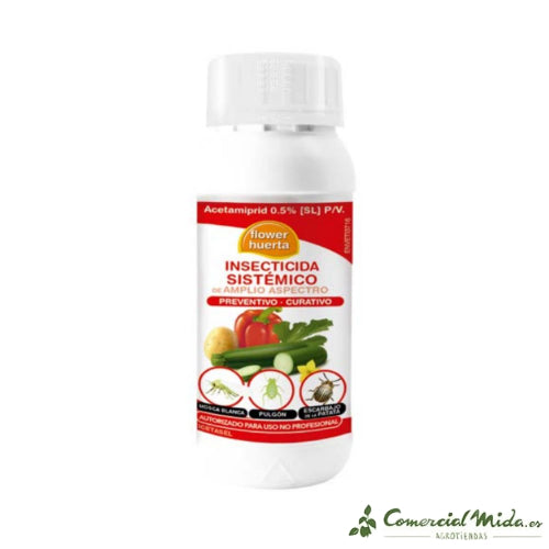 FLOWER HUERTA Insecticida Sistémico de Amplio Espectro Acetamiprid ...