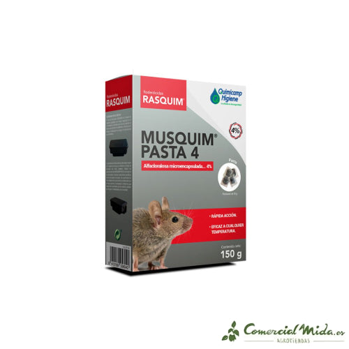 MUSQUIM PASTA Raticida Cebo en Pasta 150gr – Comercial Mida